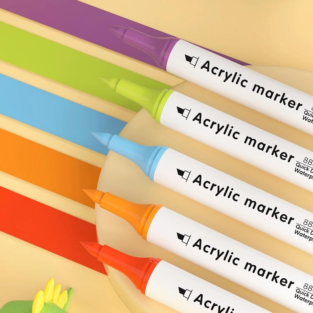 Colorful Acrylic Markers Set - JiMiao®Custom